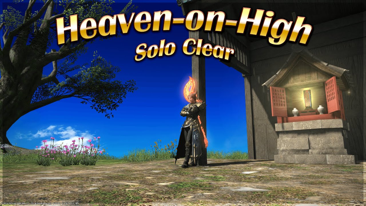 FFXIV - Heaven-on-High Solo Clear [Floor 71-100] - YouTube