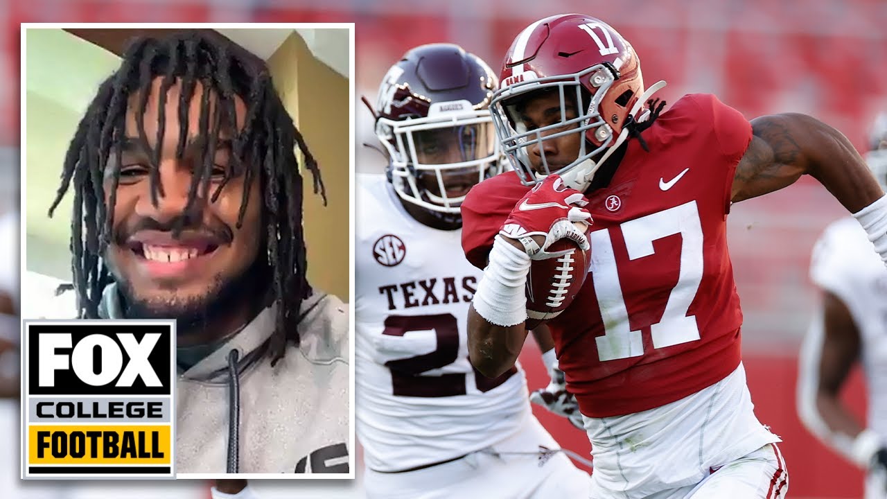 Jaylen Waddle on Alabama recruiting, his versatility and trusting Nick ...