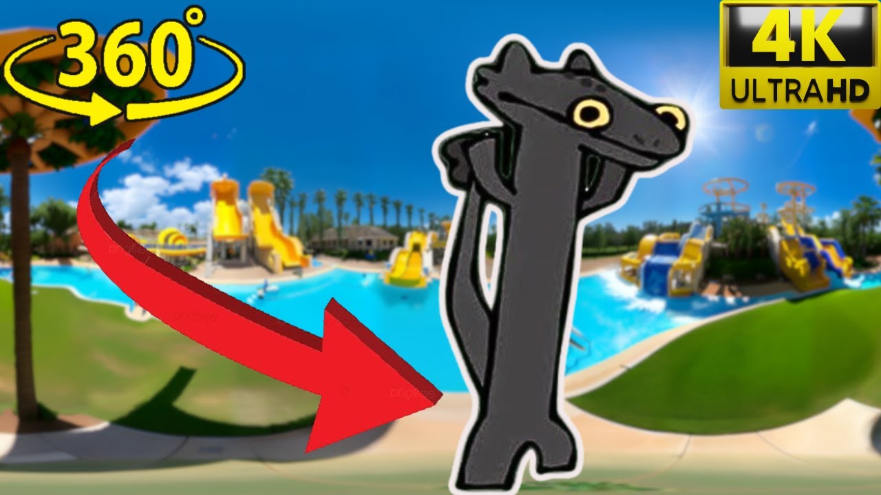 360° VR TOOTHLESS DRAGON DANCING Finding Challenge But it's 360 Video ...