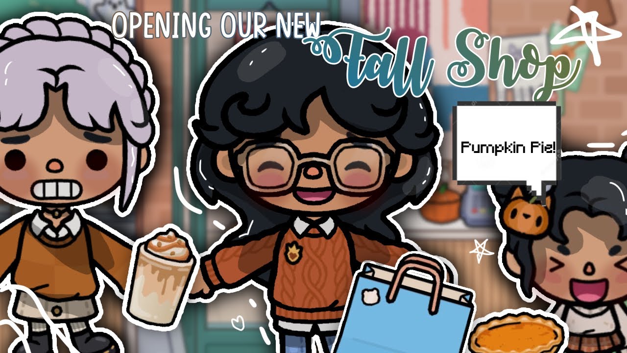 Opening Our New FALL SHOP! 🍁 | Toca Boca | Aesthetic - YouTube