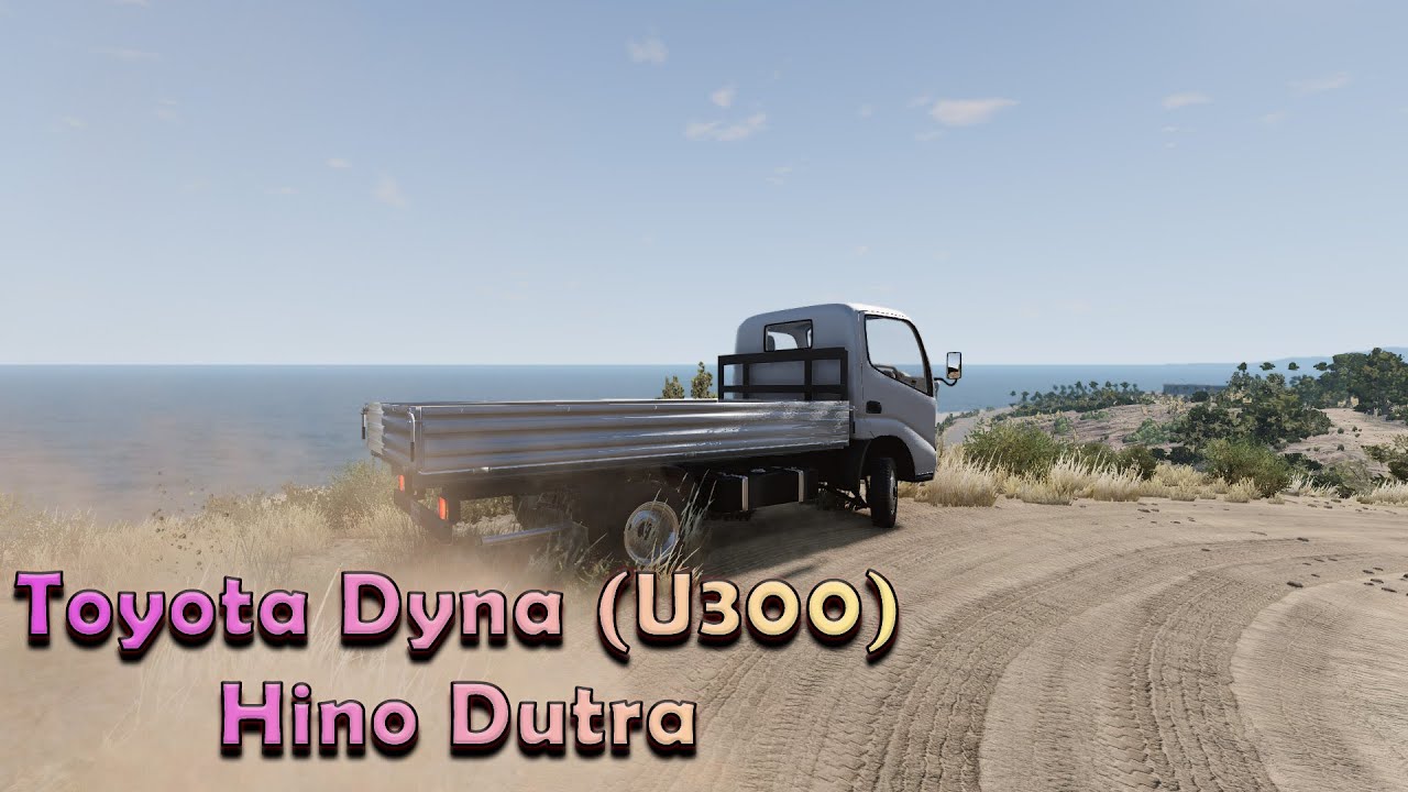 Toyota Dyna (U300) / Hino Dutra-BeamNG Drive(#1858) - YouTube