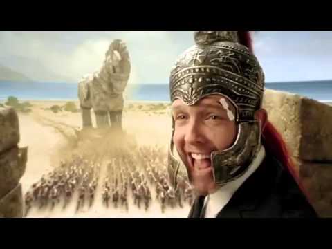 Allstate Mayhem Forbiden Apple Super Bowl Commercials - YouTube