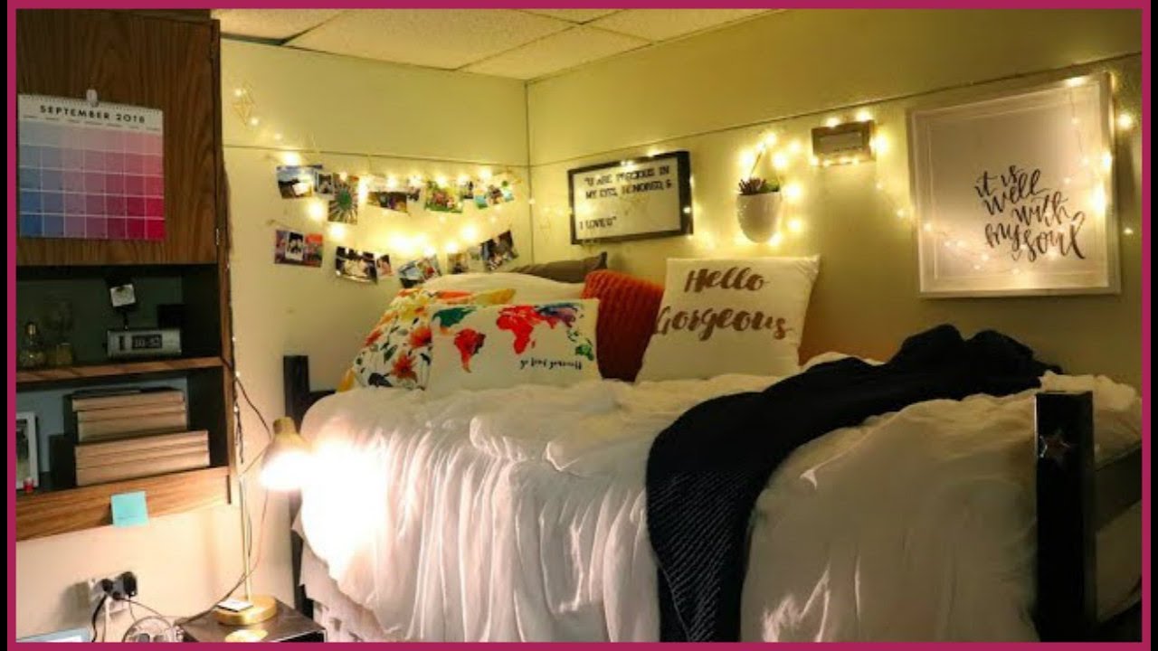 WELCOME TO OUR CRIB (A Side Kerr Hall Dorm Tour) - YouTube