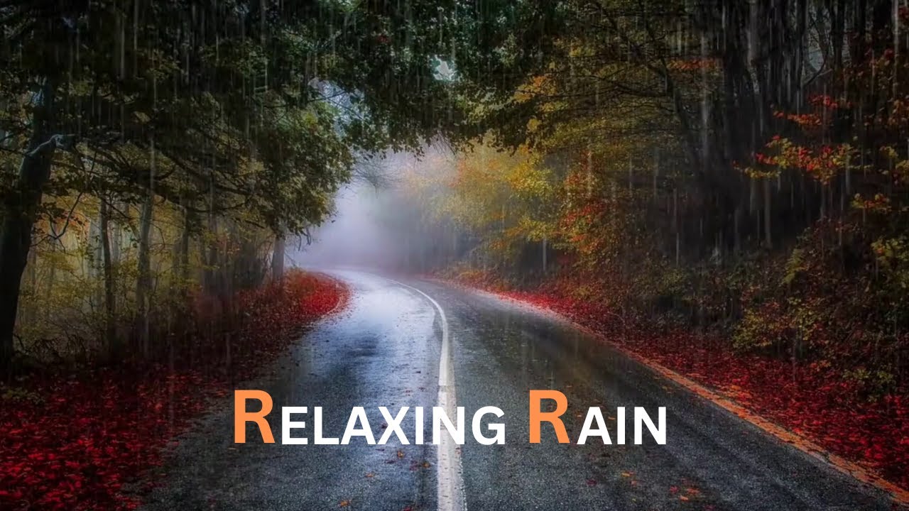 Relaxing rain sound With Music for Cozy Evenings and Restful Sleep ...