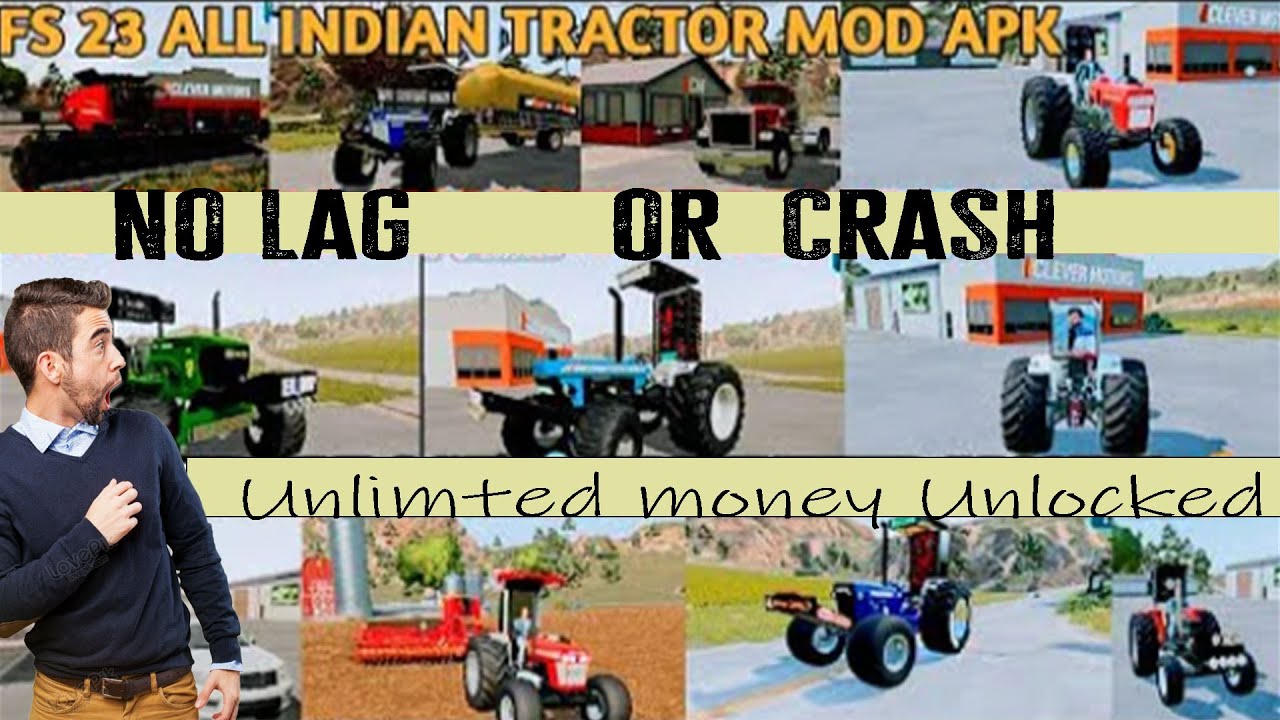 FS 23 all Indian tractor mod apk // FS 23 Nishu deshwal tractor mod ...