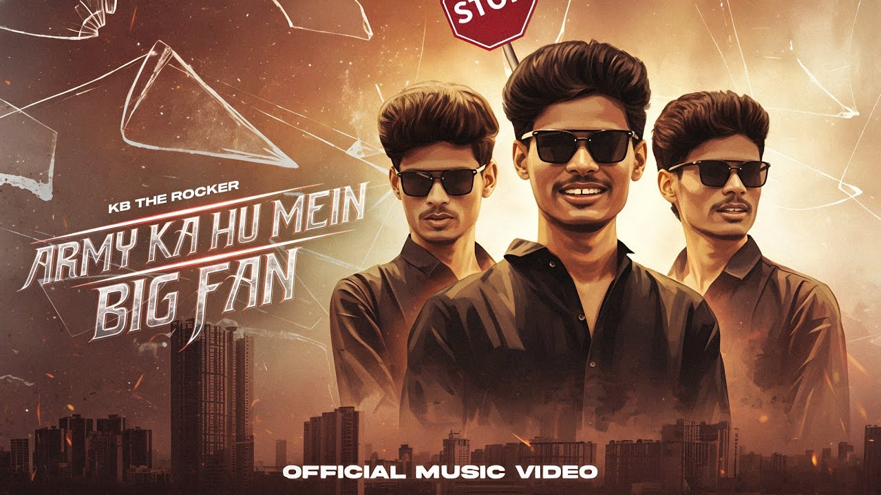 KB THE ROCKER - ARMY KA HU MEIN BIG FAN | OFFICIAL MUSIC VIDEO | 2025 ...