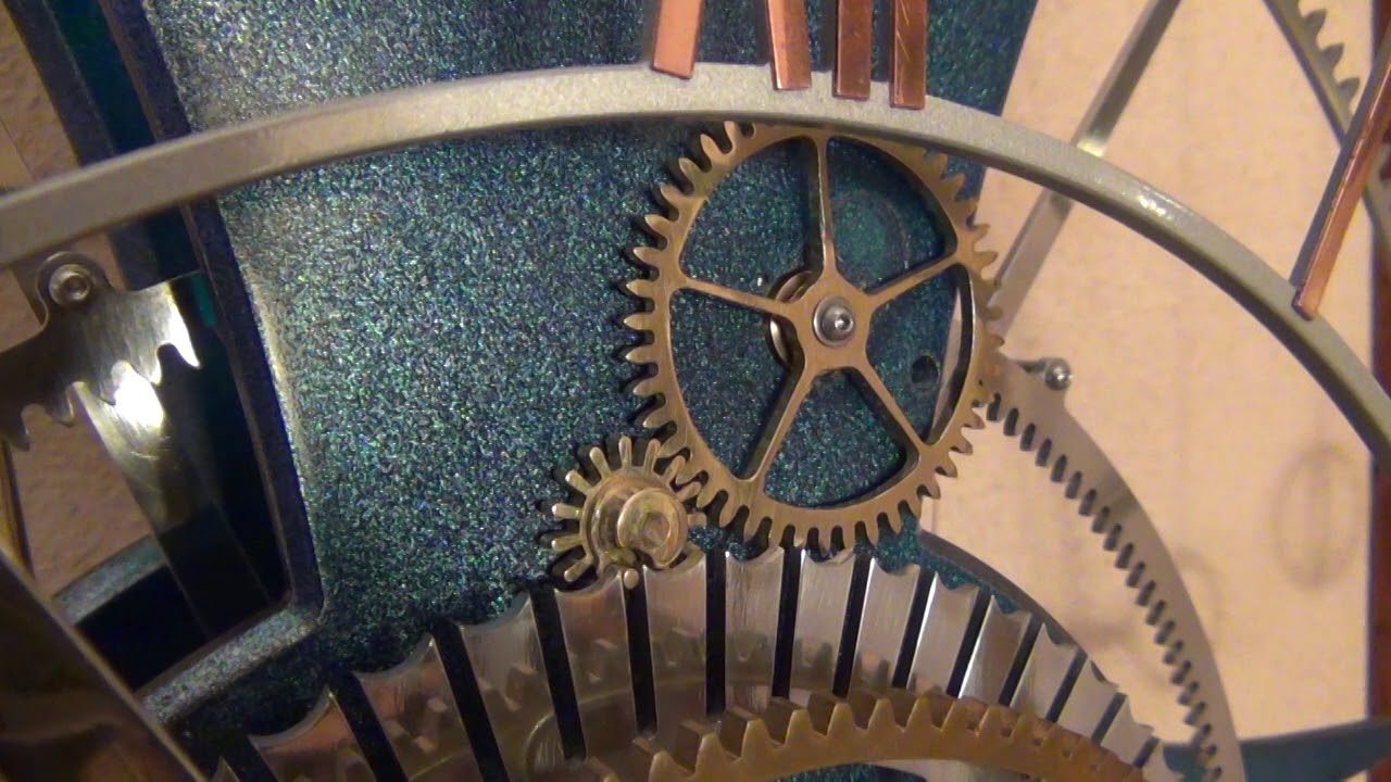 Time Sentinel Sculptural Clock - Mechanical Wall Clock - YouTube