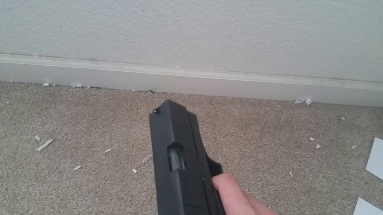 Paper Glock 17 - YouTube
