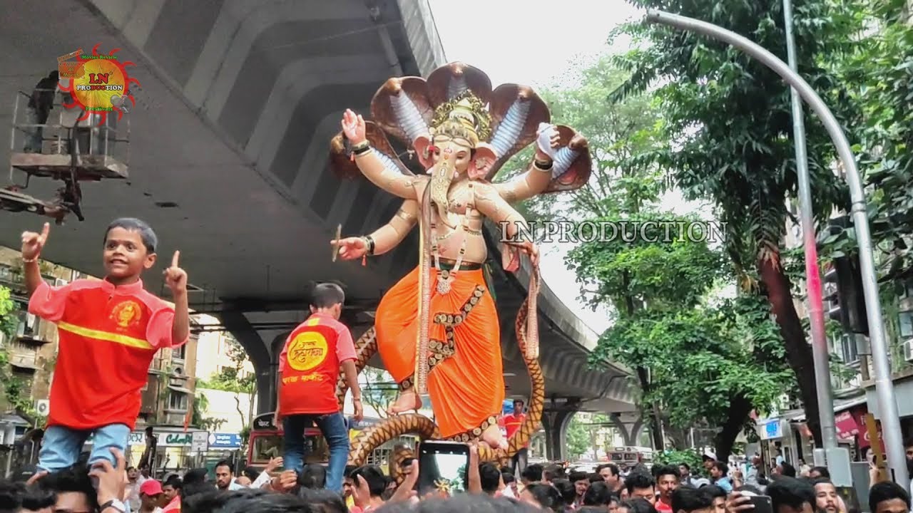 Parel Cha Maharaja Aagman Sohala 2019 | Morya musical group Sion ...