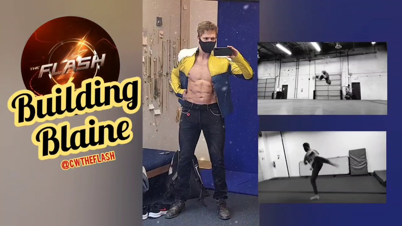 Building Blaine: A Behind-the-Scenes Training Montage (The Flash SE7 ...