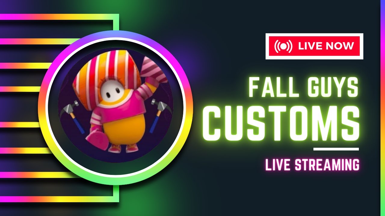 [LIVE] Playing Fall Guys with Viewers! - YouTube