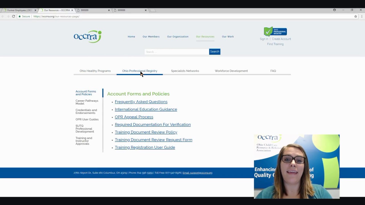 OPR Organization Dashboard Tutorial- Updated 7/1/2018 - YouTube