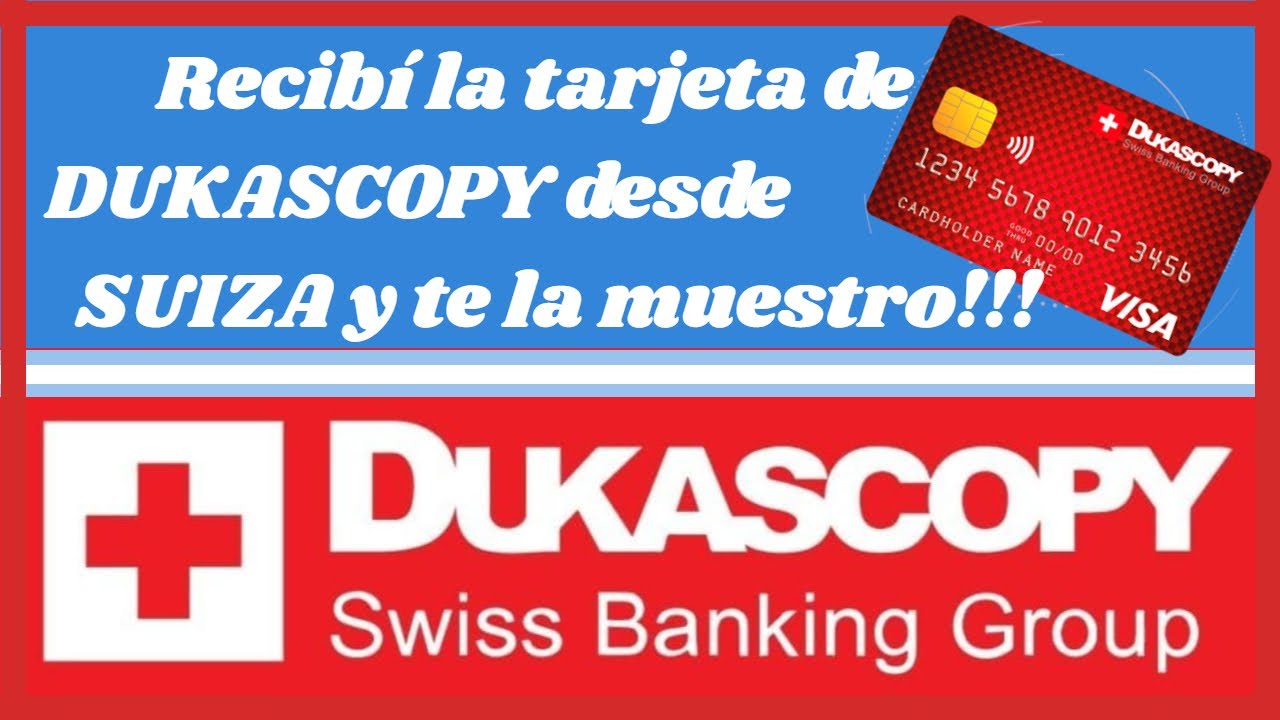 ‼️RECIBI TARJETA 💳 DUKASCOPY 🇨🇭 en ARGENTINA 🇦🇷. [[ACTUALIZADA]] a ...