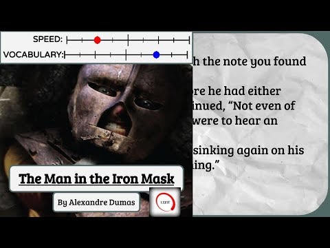Learn English Through Story [Advanced]- The Man In The Iron Mask Part 1 ...