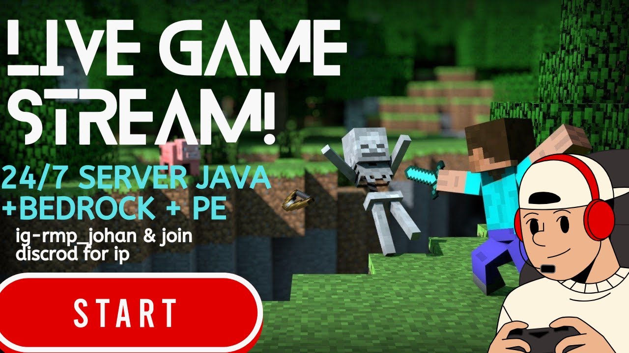 🌍 24/7 Public Minecraft SMP | Java & Bedrock | Free to Join! 🎮 - YouTube