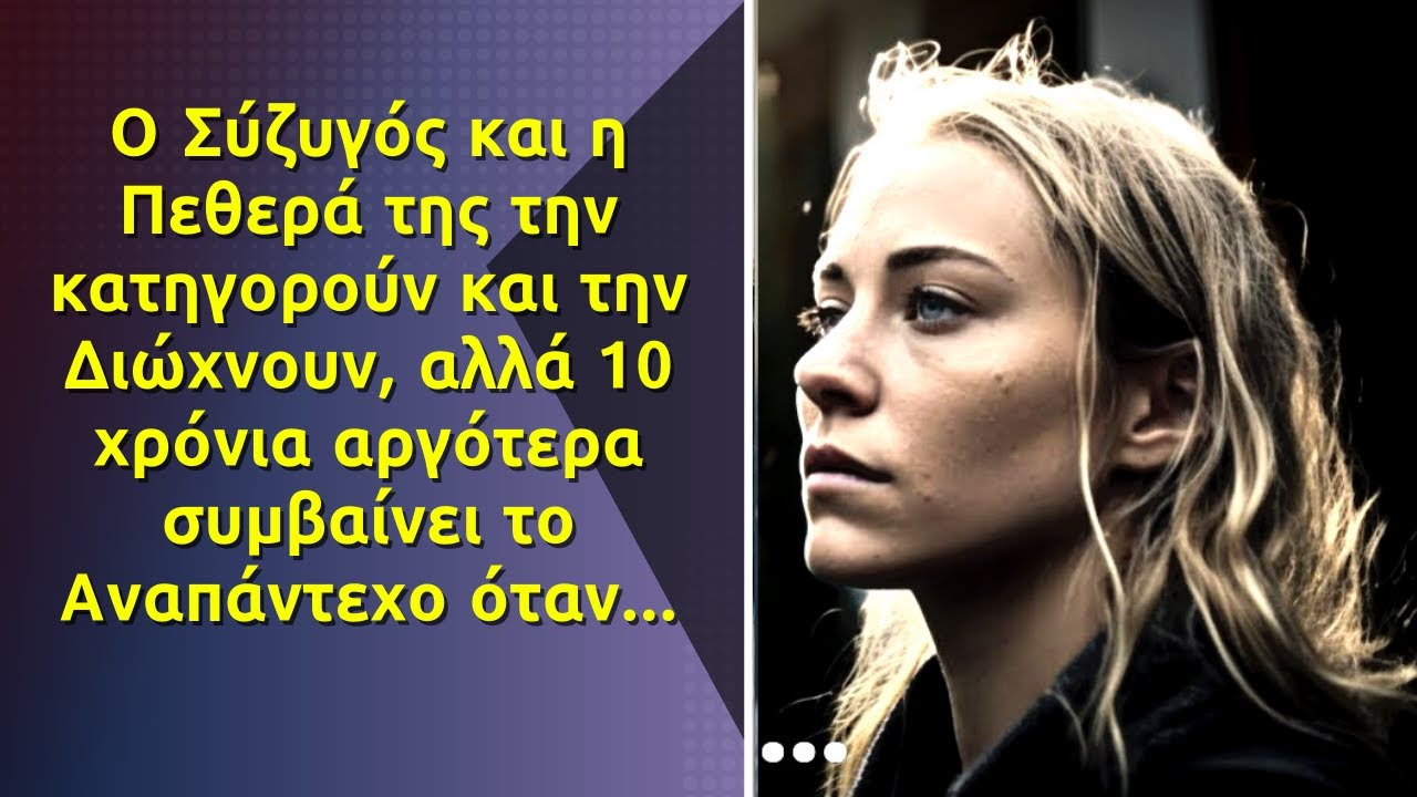 Η Πεθερά και ο Άντρας της Συνομότησαν για να την διώξουν, 10 Χρόνια ...