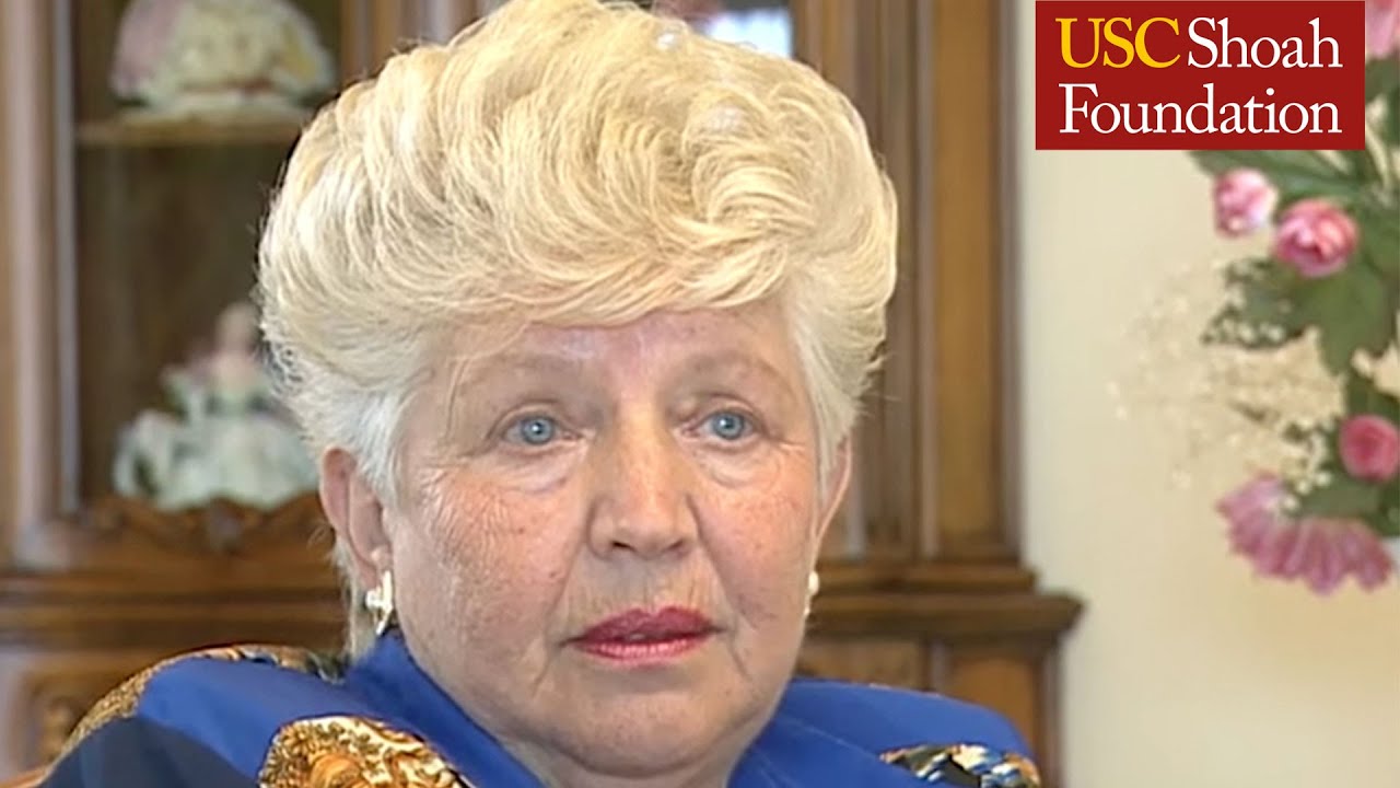 German Occupation of Lodz | Regina Stark | USC Shoah Foundation - YouTube