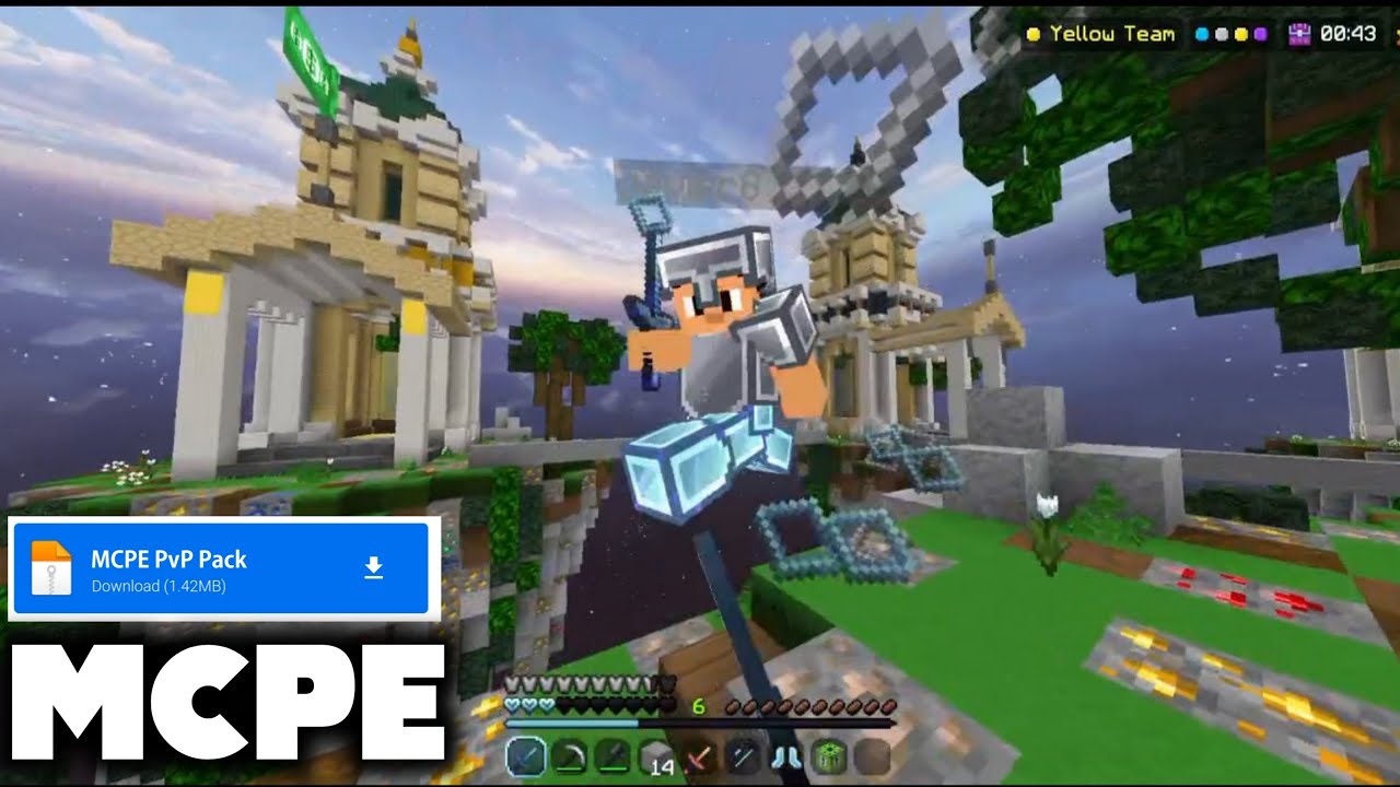 Best PvP texture pack for Minecraft pocket edition | pvp packs for mcpe ...