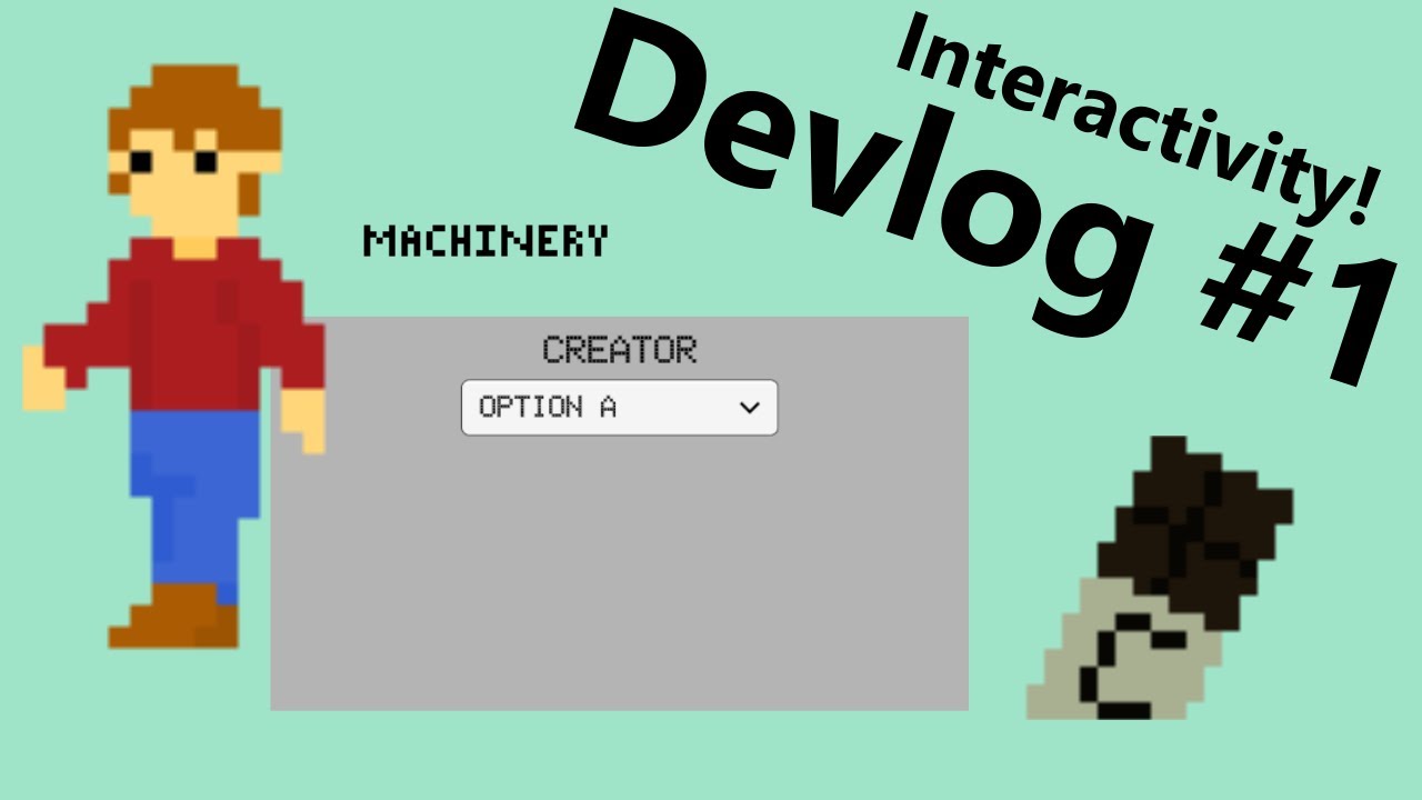 Unity Game Devlog 1 Interactivity Youtube 1410