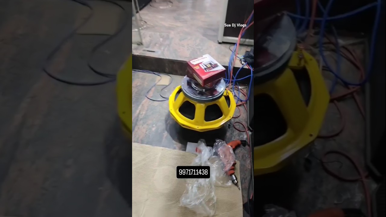 2000W Bass Sapikar 18 #speker #dj #spekar #djbass sheet aadi Pro # ...