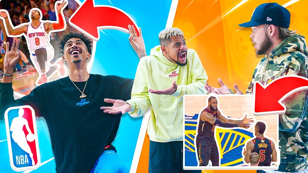 3v3 NBA Basketball Charades! - YouTube