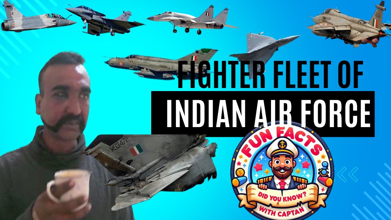 Air power of Indian Air Force | Indian Air Force Fighter Fleet | IAF vs ...