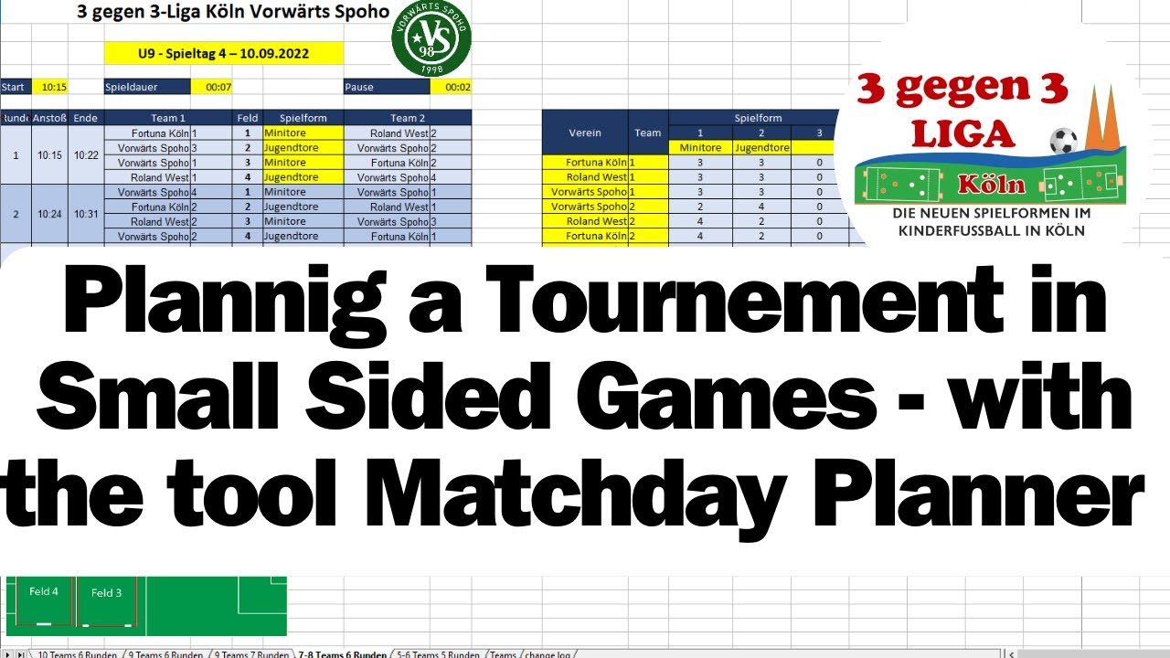 The Matchday Planner English - YouTube