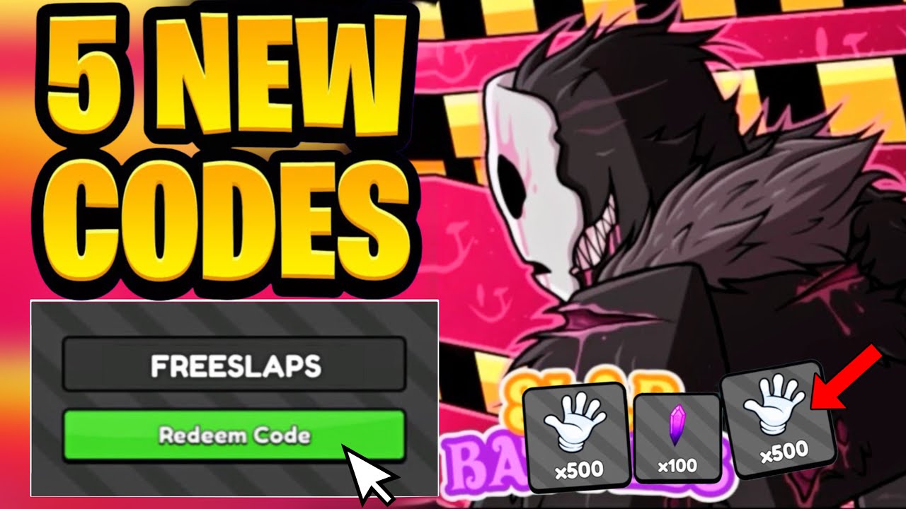 *NEW* All Working SMILER GLOVE UPDATE CODES FOR SLAP BATTLES IN 2025 ...