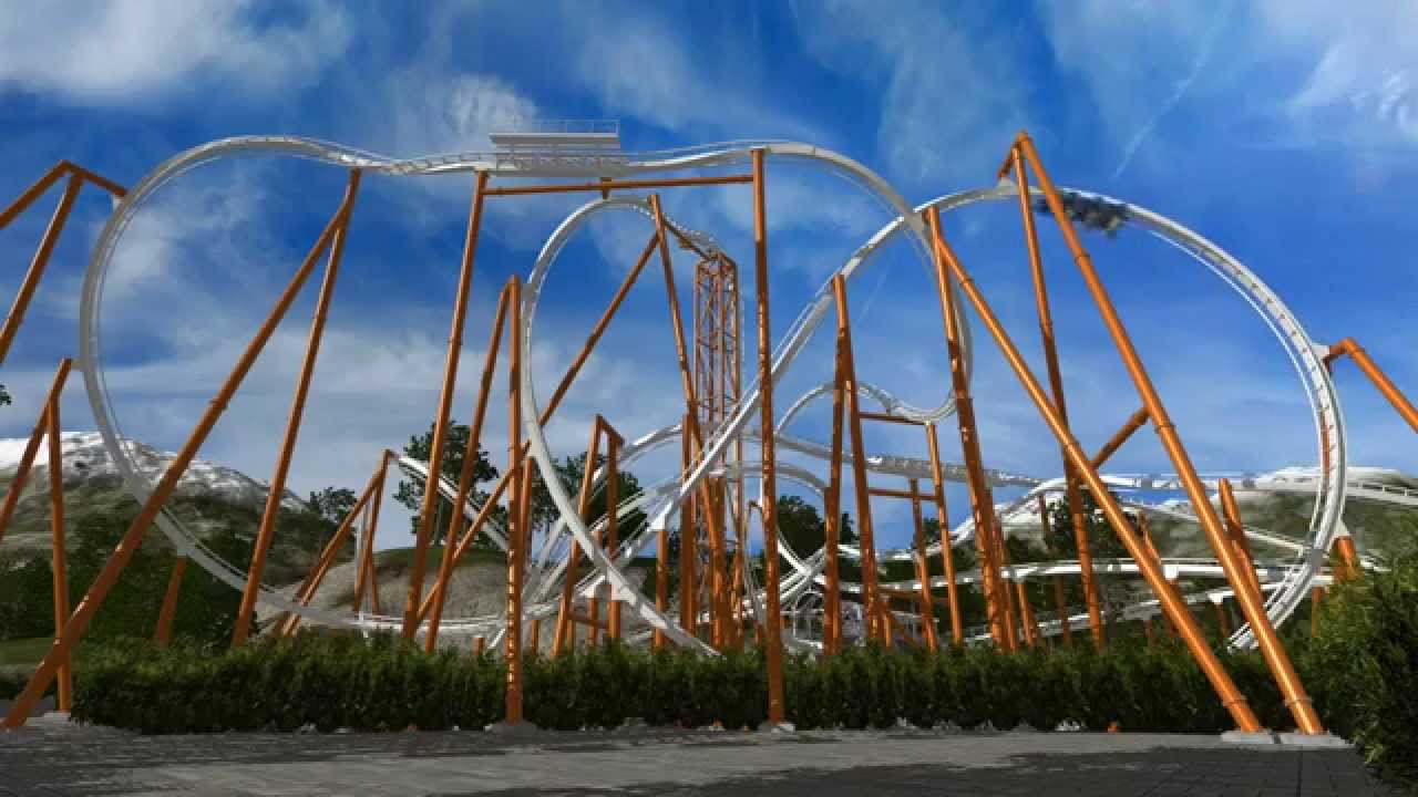 Spark experimental B&M coaster concept - No Limits 2 Pro - YouTube