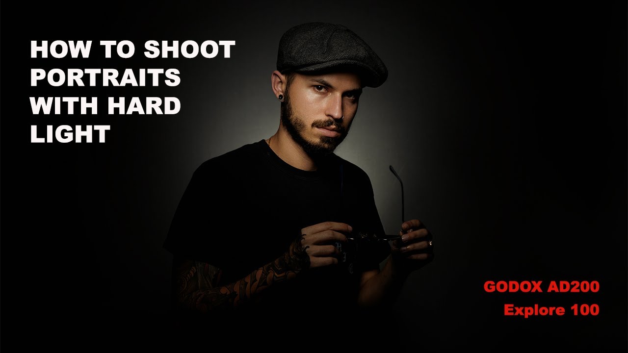 Hard Light Portrait Photography: Everything You Need To Know - YouTube