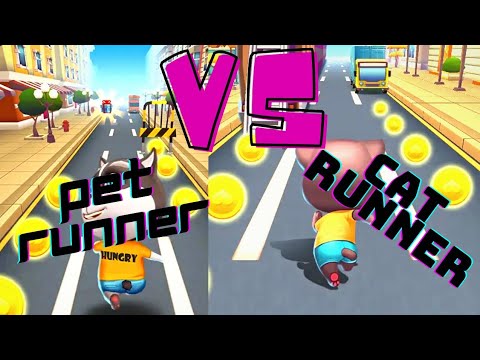Cat Runner VS Pet Runner Rush Game|Cats Runner Game|Cat Runner ...