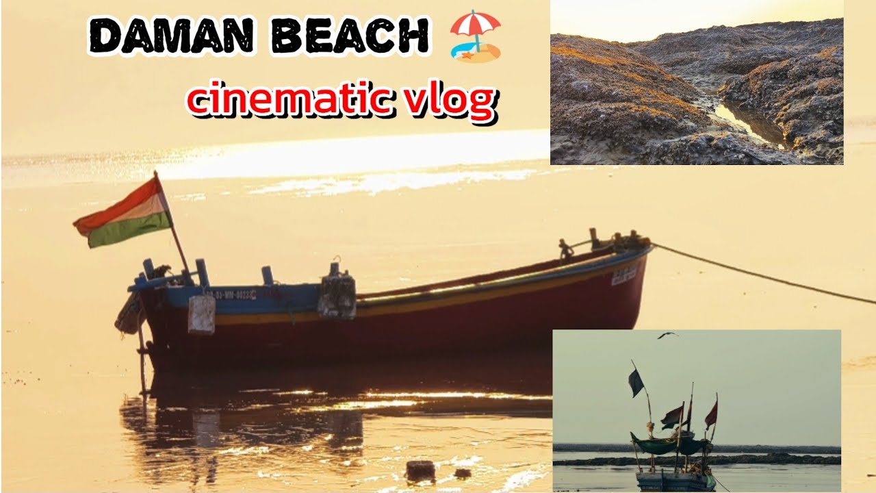 ll daman beach cinematic view 📷 ll #damanvlog#damanview#dailyvlog - YouTube