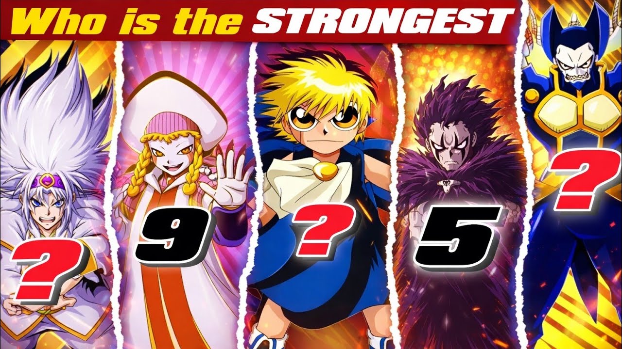 Zatch Bell: Top 10 Most Powerful Spells Ever! - YouTube