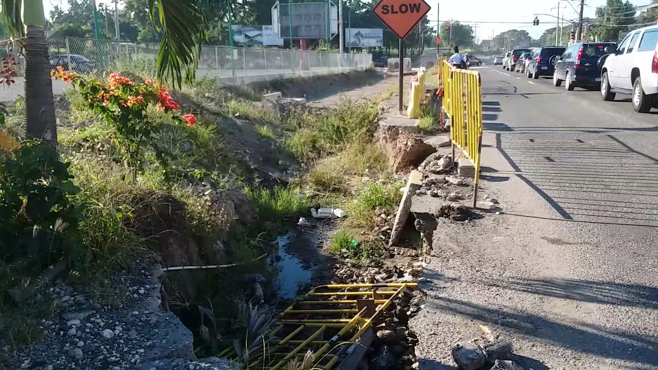 Update on the Jamaica infrastructure work on Constant Spring Road=the ...