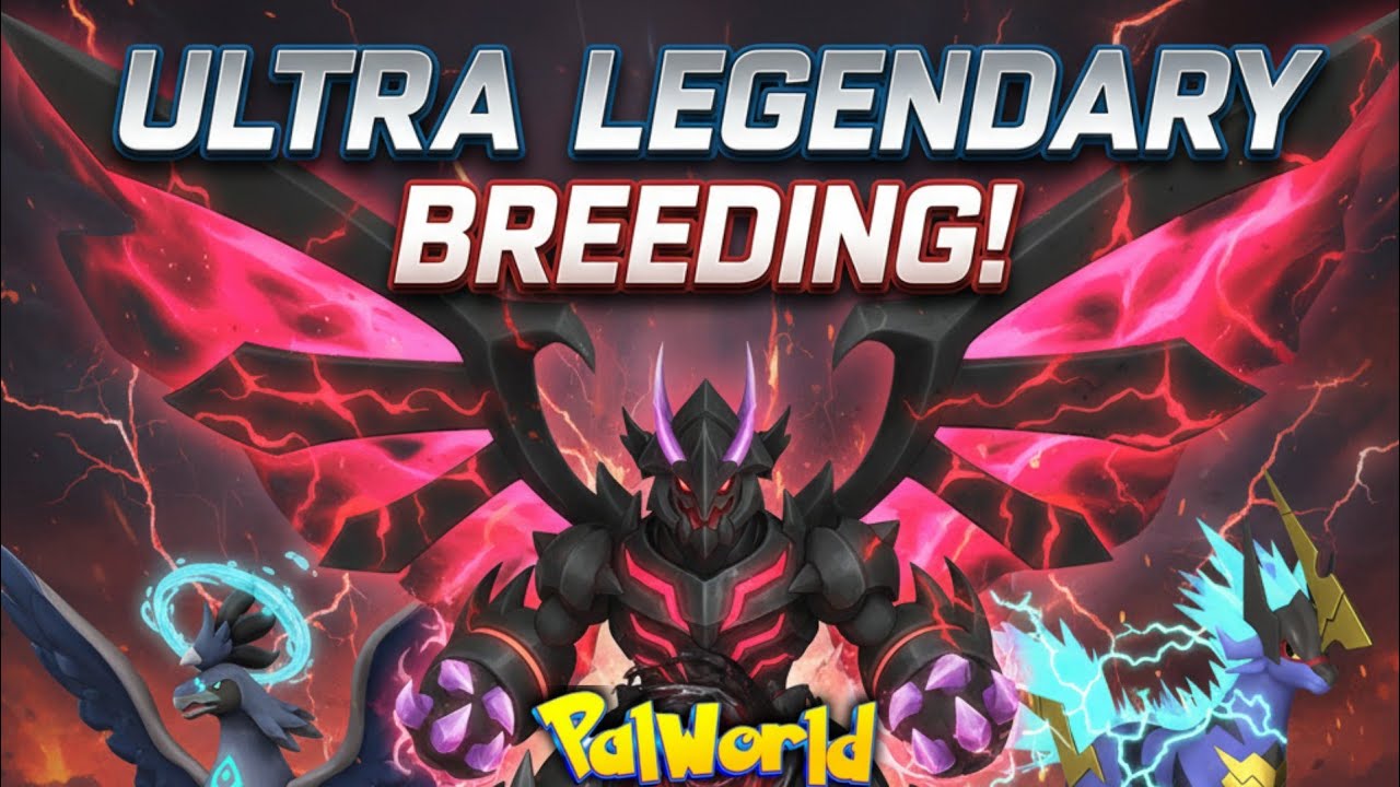 BREEDING LEGENDARY POKEMONS🔥 FOR ULTRA GOD LEVEL POKEMON 😱| PALWORLD ...
