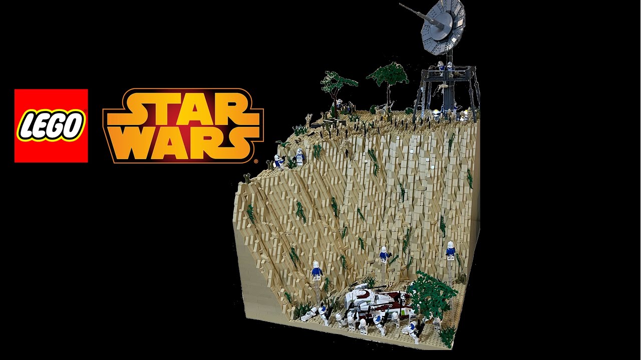 Lego Star Wars: Sabotaging Droid Base on Ryloth MOC - YouTube