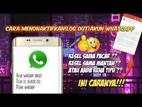 Cara Menonaktifkan/kenon nomor wa orang lain #kenon