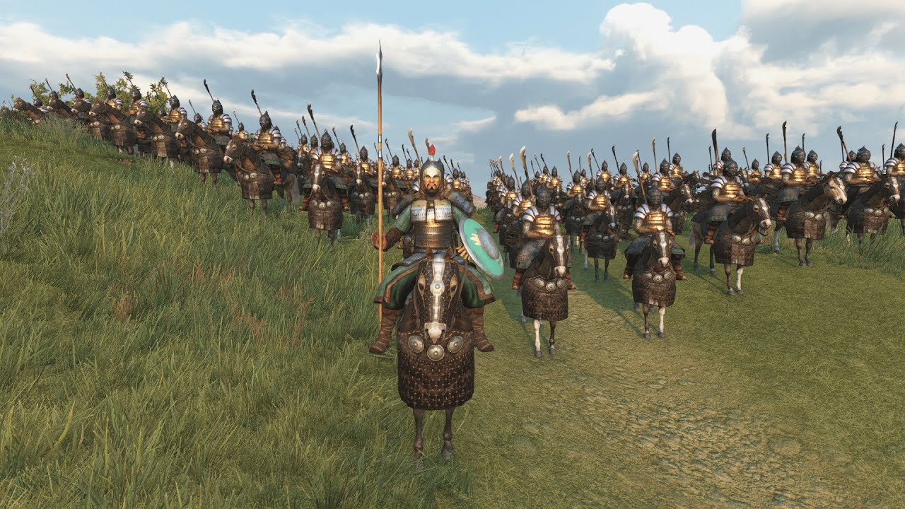 Khuzait Khans Guard vs Vlandian Voulgier | Mount & Blade Bannerlord ...