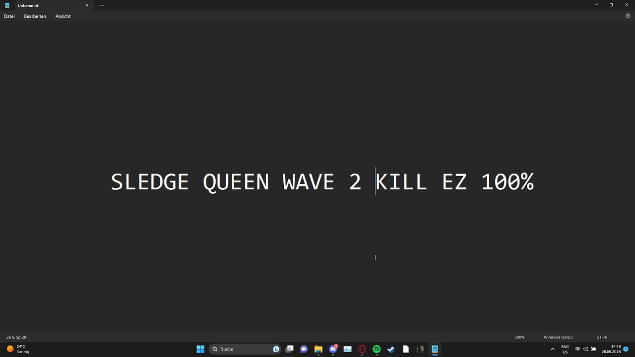 Decaying Winter Sledge Queen Tutorial Kill 2023 Working Wave 1 Or 2 ...