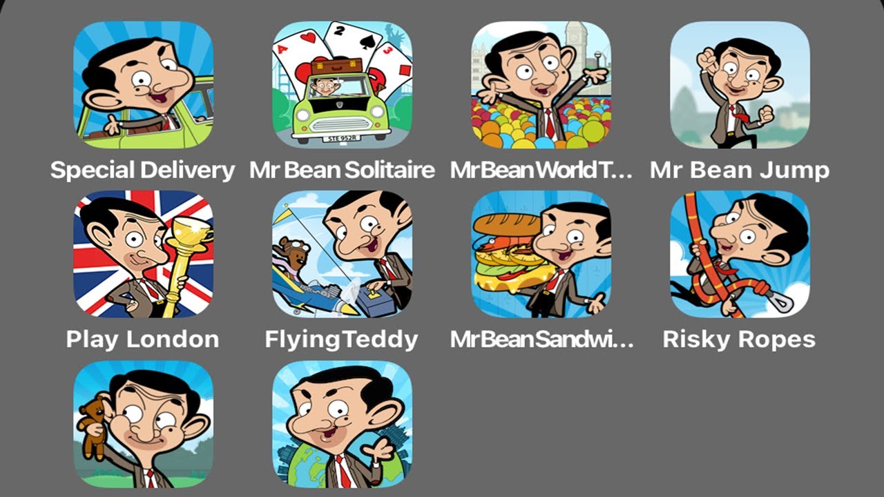 Mr Bean Special Delivery - Solitaire Adventures - World Tour - Mr Bean ...
