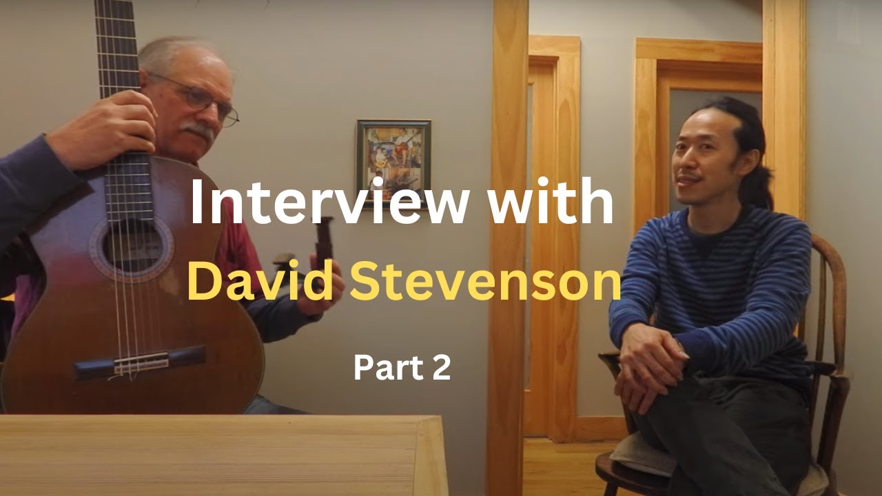 Interview with David Stevenson (guitarist / educator) / Part 2 - YouTube