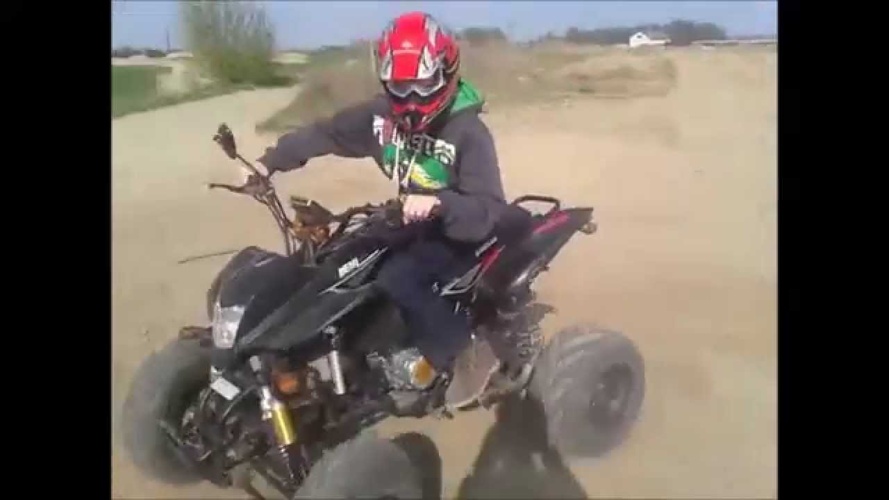 EXTRA!!! Jazda QUADEM Bashan 200! - YouTube