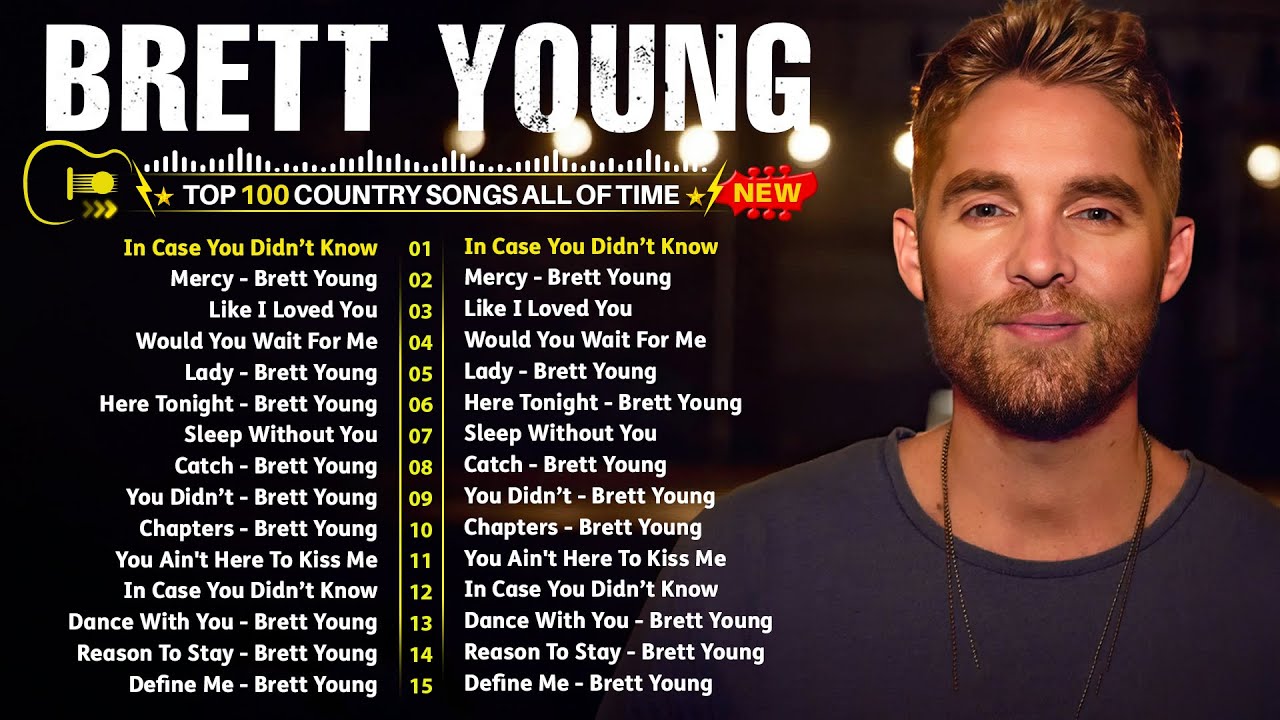 Brett Young's Greatest Hits Full Album NEW - Best Country Songs Of ...