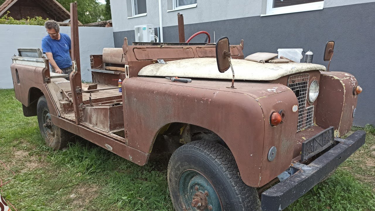 Door Frames Complete Land Rover Series 2a Restoration Part 13 - YouTube