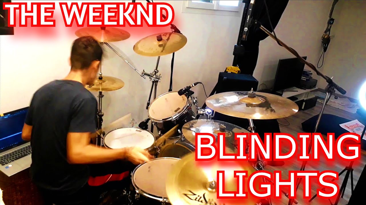 The Weeknd - Blinding Lights // Drum Cover - YouTube