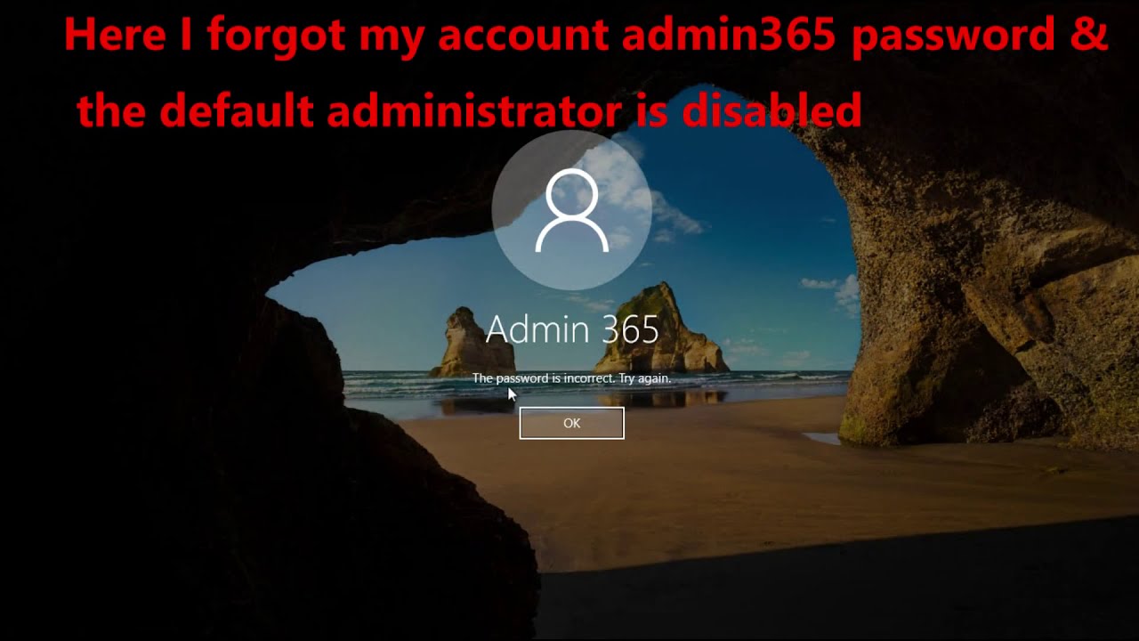 How to reset Windows Server forgotten password easily - YouTube