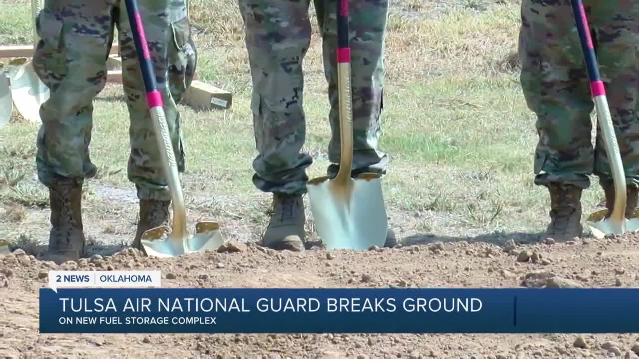 Tulsa Air National Guard Breaks Ground - YouTube