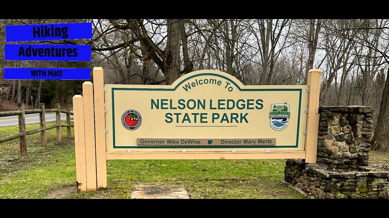 Nelson Ledges State Park - YouTube