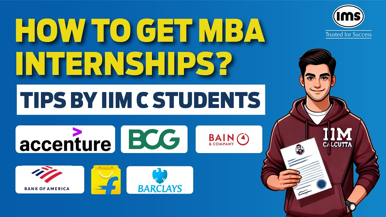 How IIM Calcutta Students Crack Top MBA Internships? - YouTube