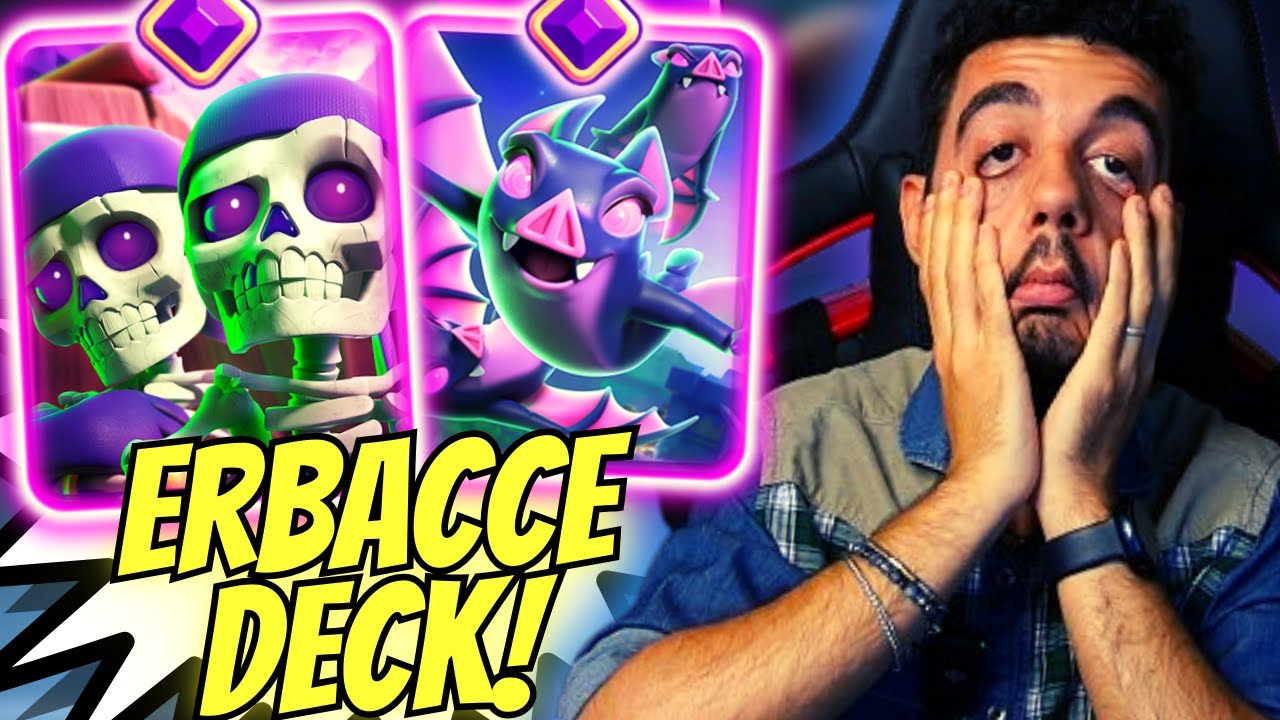 PROVO i NUOVI SPACCAMURO EVO con il DECK di ERBACCE!!! [clash royale ...